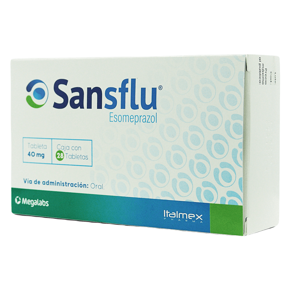 Sansflu 40 mg 28 Tabletas - Farmacias Klyns