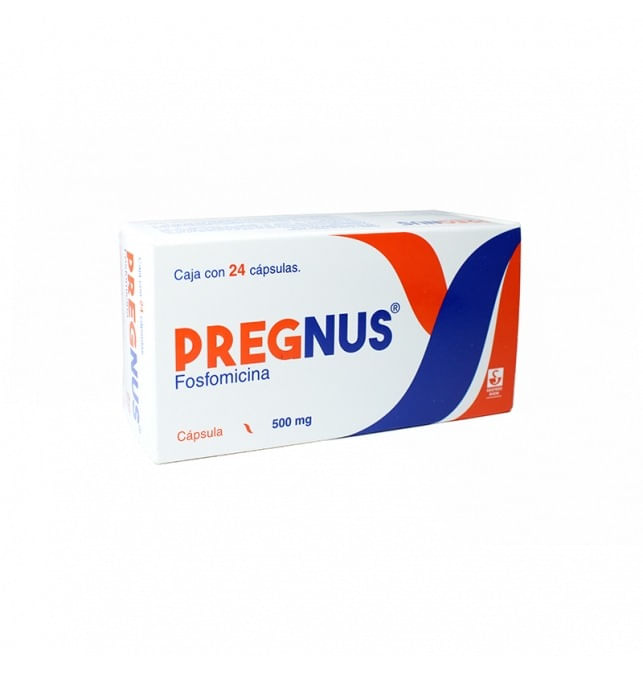 Pregnus 500 mg 24 Capsulas - Farmacias Klyns