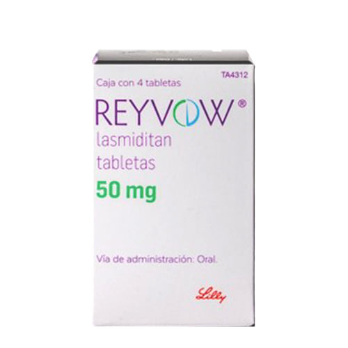 Reyvow 50 mg 4 Tabletas - Farmacias Klyns