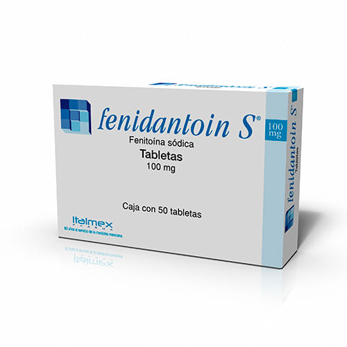 Fenidantoin S 100 mg 50 Tabletas - Farmacias Klyns