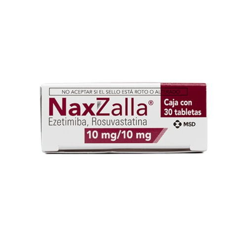 NaxZalla 10 mg / 10 mg 30 Tabletas - Farmacias Klyns