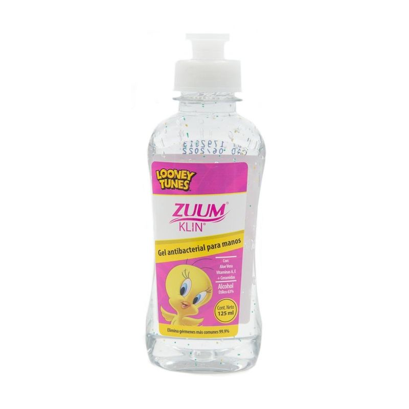 Gel Antibacterial Zuum Klin 125mL - Farmacias Klyns Gel Antibacterial Zuum Klin 125mL - Farmacias Klyns