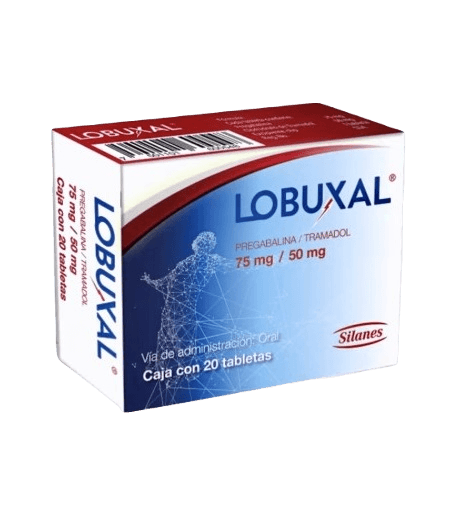 Lobuxal 75 mg / 50 mg 20 Tabletas - Farmacias Klyns