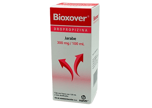 Bioxover Dropropizina Jarabe 300 mg/10 mL Frasco con 120 mL - Farmacias ...