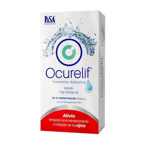 Ocurelf Solucion 3 mg Frasco con 15 mL - Farmacias Klyns