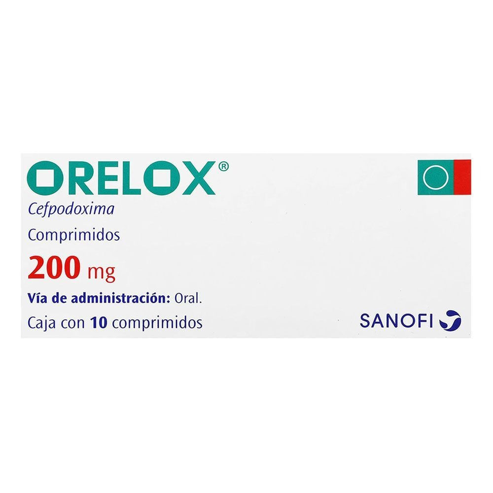 Orelox 200 mg 10 Comprimidos - Farmacias Klyns
