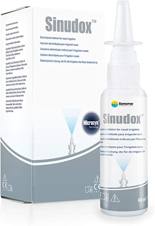 Sinudox Spray Antiseptico Solucion Nasal con 60 mL - Farmacias Klyns