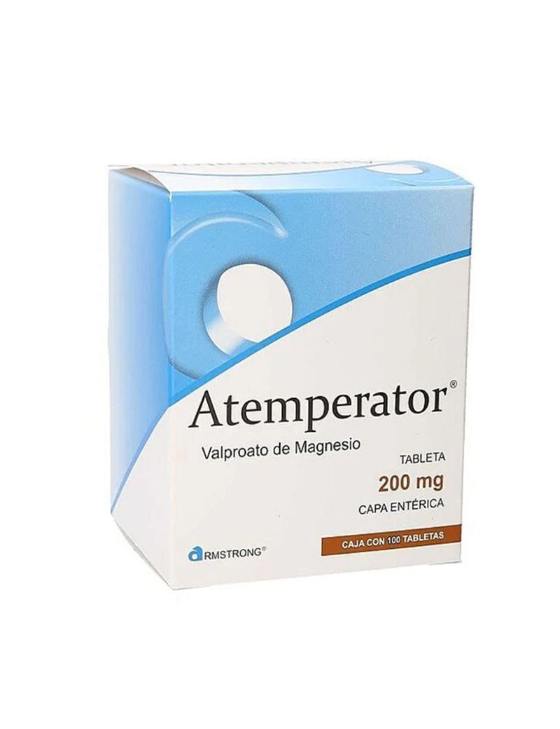 Atemperator 200 mg 100 Tabletas - Farmacias Klyns