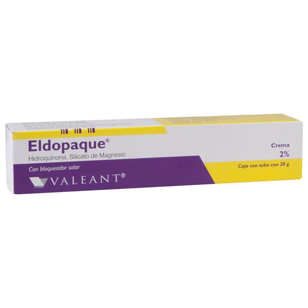 Eldopaque 2% Crema Tubo con 30 g - Farmacias Klyns