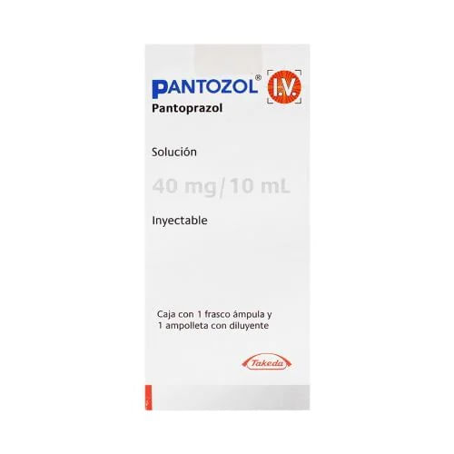 Pantozol Solusion Inyectable 40 mg / 10 mL 1 Ampolleta - Farmacias Klyns