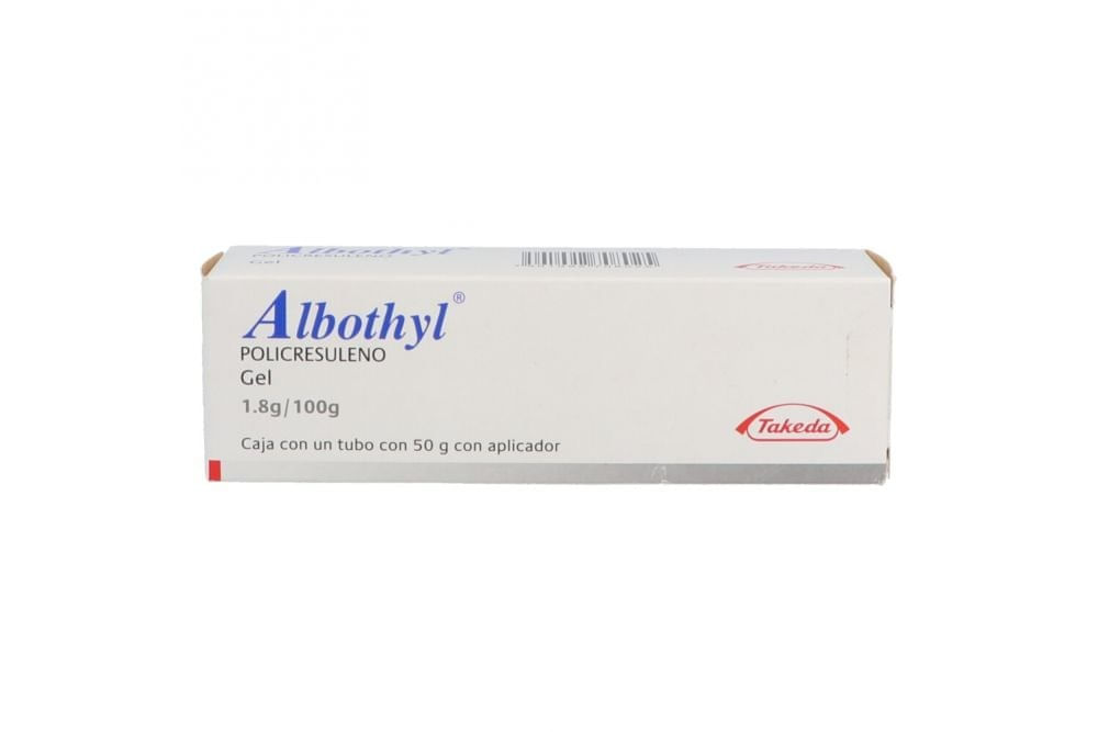 Albothyl 1.8 g Crema Vaginal Tubo Con 50 g - Farmacias Klyns