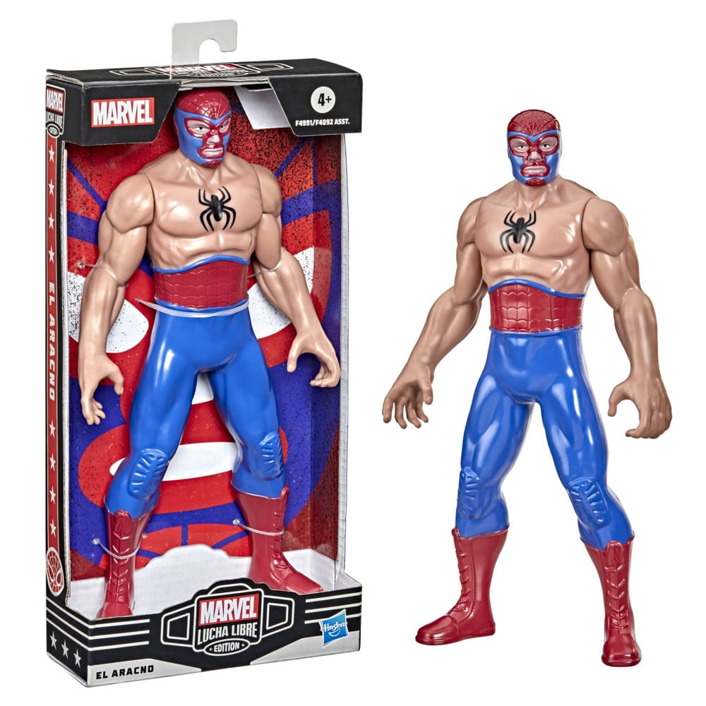 Figura El Aracno Marvel Lucha Libre - Farmacias Klyns