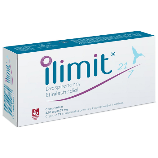 Ilimit 3 mg / 0.03 mg 28 Tabletas - Farmacias Klyns
