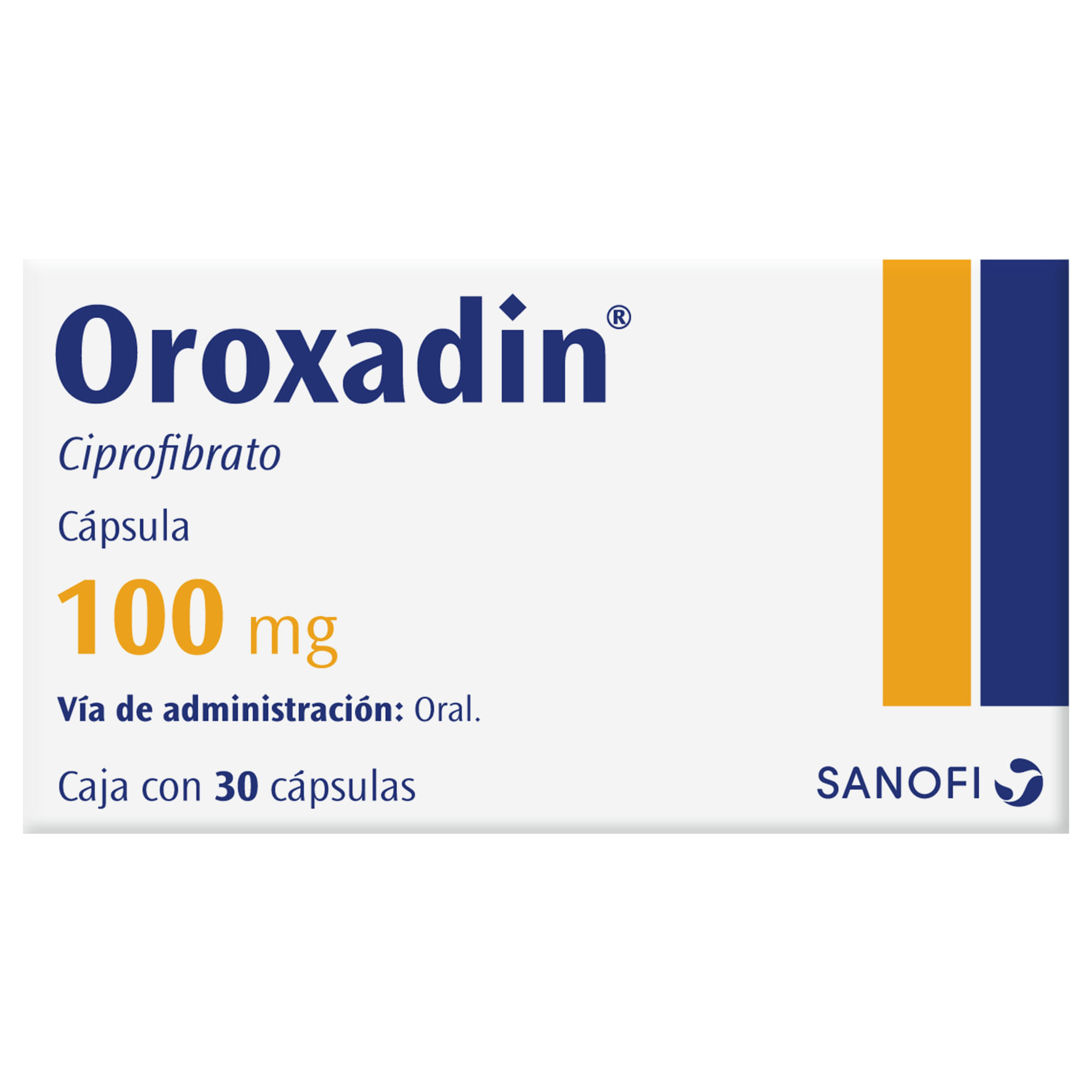 Oroxadin 100 mg 30 Capsulas - Farmacias Klyns