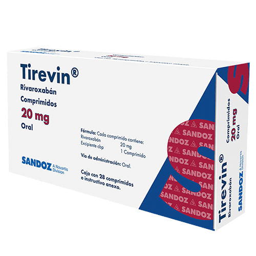 Tirevin 20 mg 28 Tabletas - Farmacias Klyns