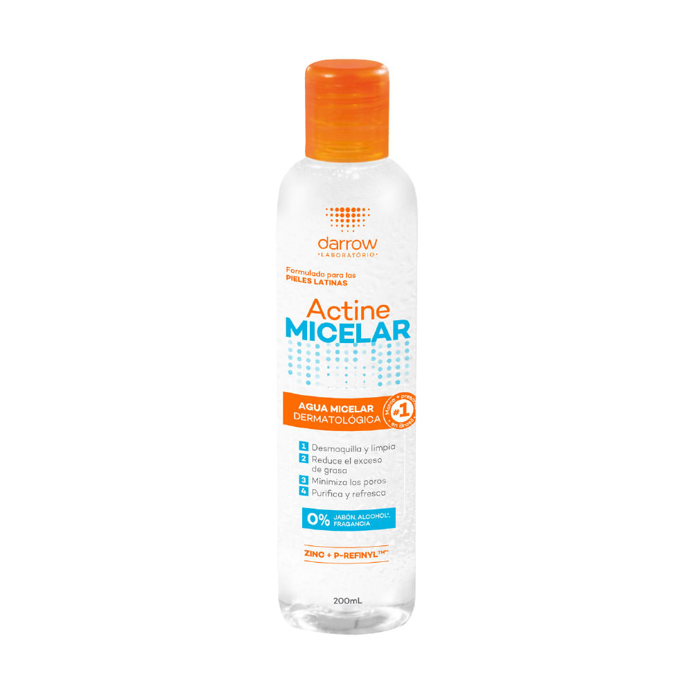 Agua Micelar Actine Darrow 200 mL - Farmacias Klyns