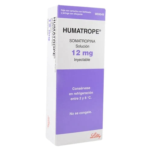 Humatrope Inyectable 12 mg 36 UI 1 Cartucho - Farmacias Klyns