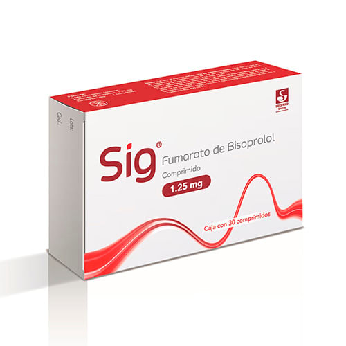 Sig 1.25 mg 30 Comprimidos - Farmacias Klyns