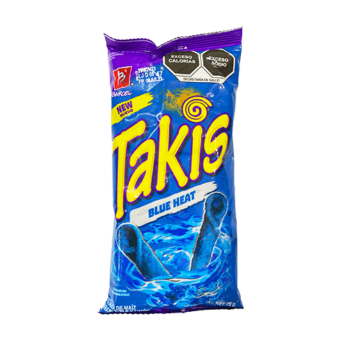 Takis Barcel Blue Heat 75 g - Farmacias Klyns
