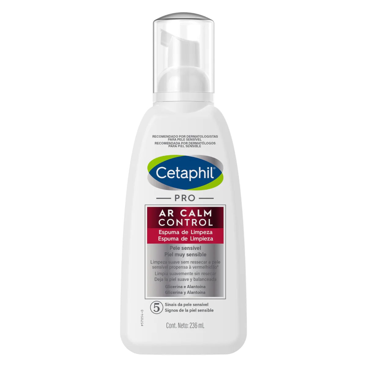 Cetaphil Pro AR Calm Control Espuma de Limpieza 236 mL - Farmacias Klyns