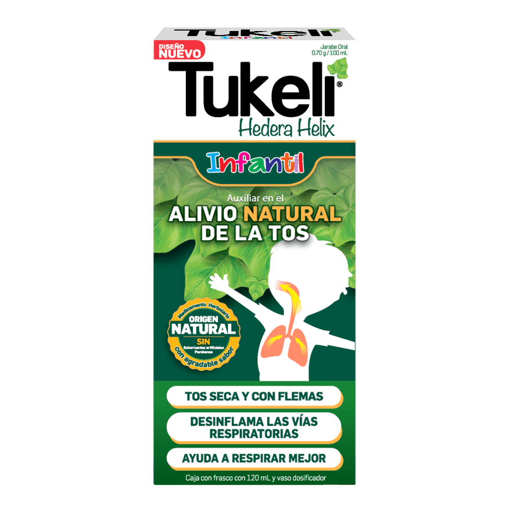 Tukeli Jarabe Infantil Frasco con 120 mL - Farmacias Klyns