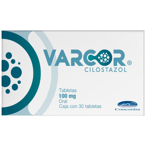 Varcor 100 mg 30 Tabletas - Farmacias Klyns