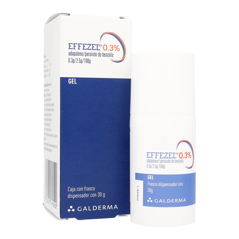 Effezel Gel 0.3% Tubo con 30 g - Farmacias Klyns