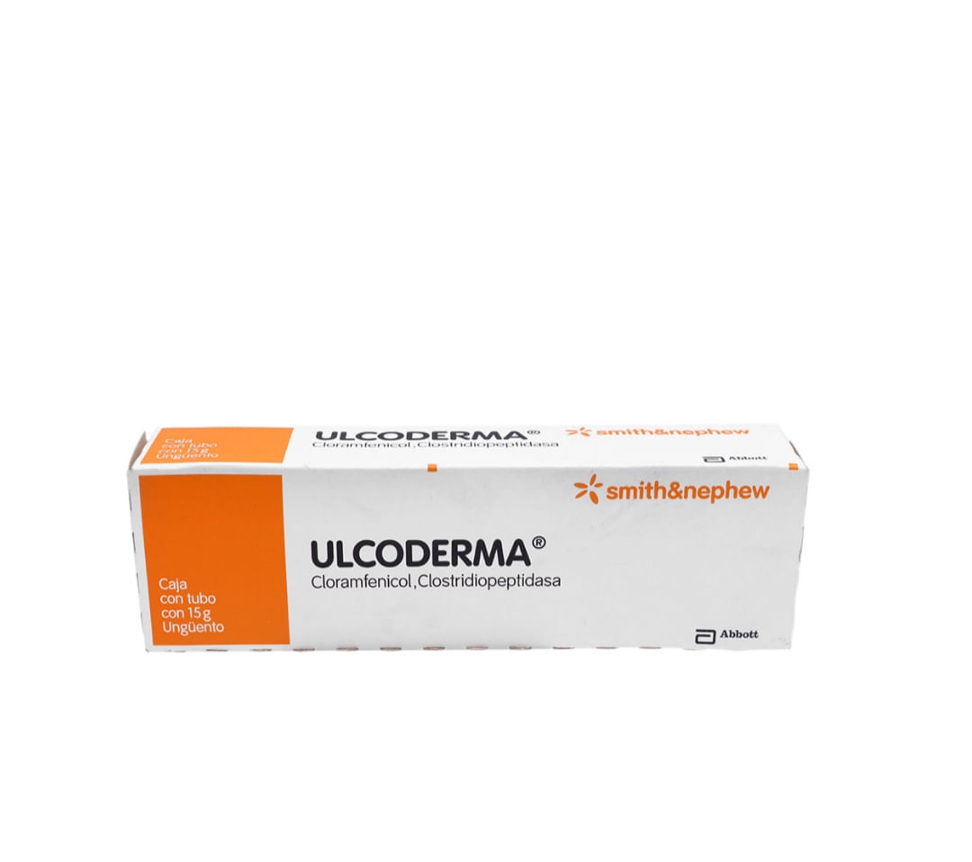 Ulcoderma Ungüento 0.01 g Tubo con 15 g - Farmacias Klyns