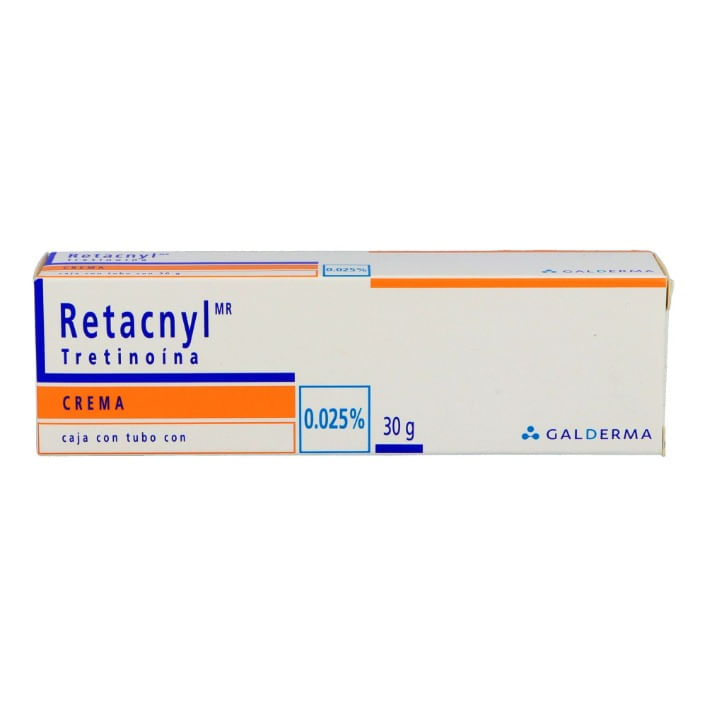 Retacnyl Crema 0.025% Tubo con 30 g - Farmacias Klyns