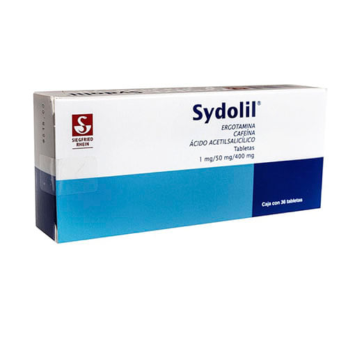 Sydolil 1 mg/ 50 mg / 400 mg 36 Tabletas - Farmacias Klyns