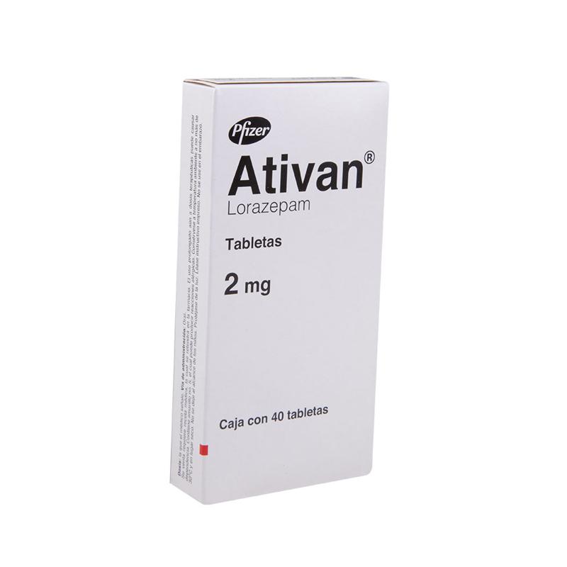 Ativan 2 mg 40 Tabletas - Farmacias Klyns