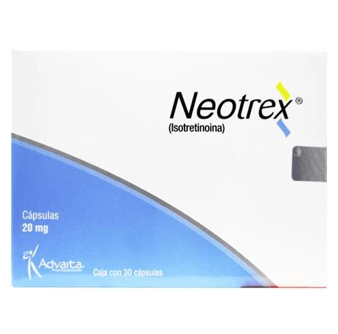 Neotrex 20 mg 30 Capsulas - Farmacias Klyns