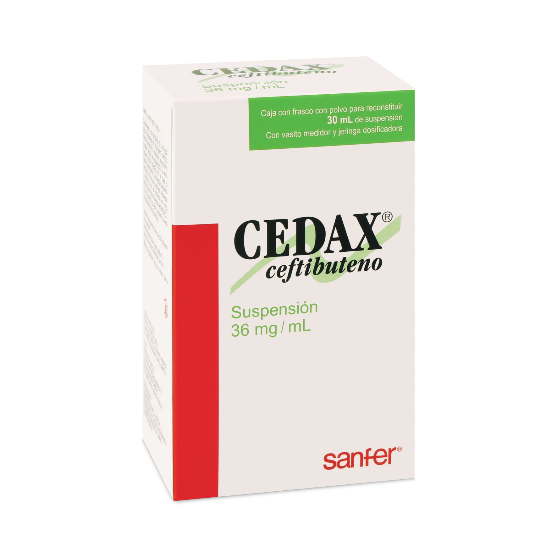 Cedax 36 mg/mL 30 mL - Farmacias Klyns