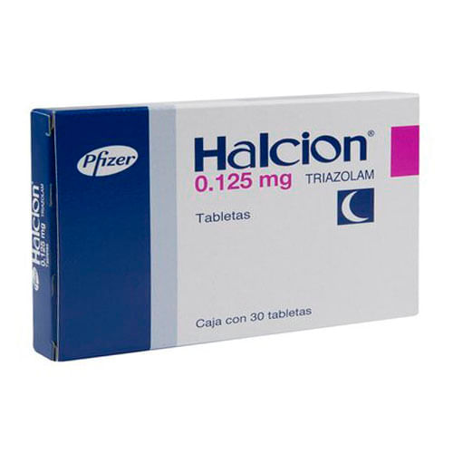 Halcion 0.125 mg 30 Tabletas - Farmacias Klyns