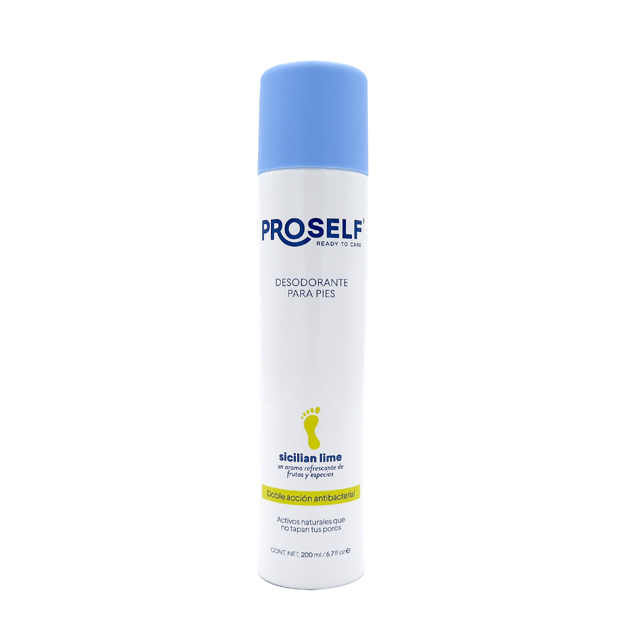 Desodorante en Aerosol para Pies Proself 200 mL - Farmacias Klyns