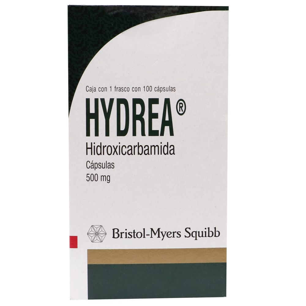 Hydrea 500 mg 100 Capsulas - Farmacias Klyns