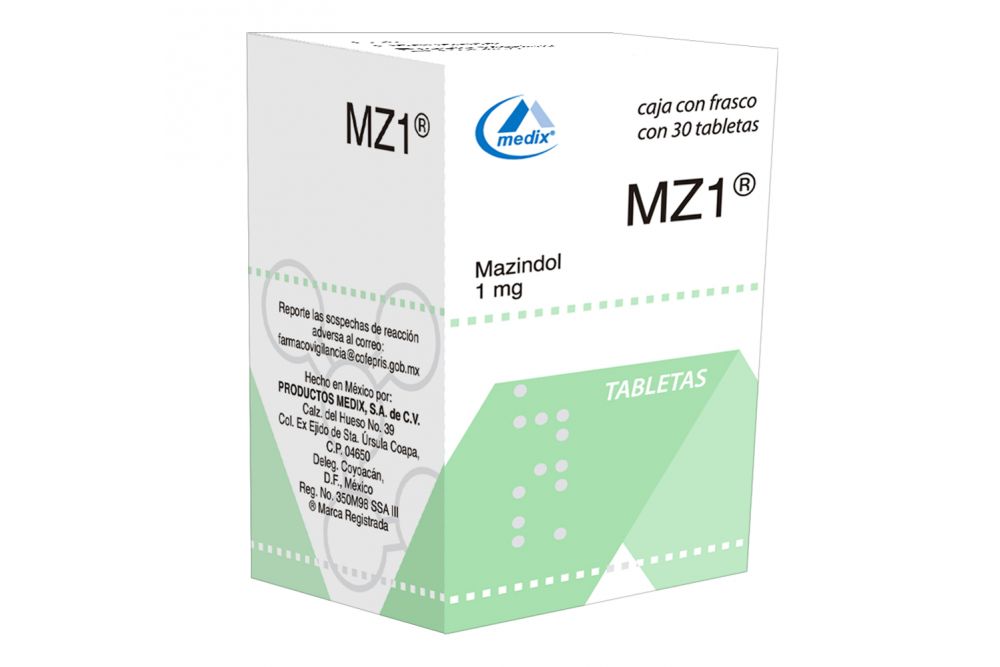 MZ1 1 mg 30 Tabletas - Farmacias Klyns