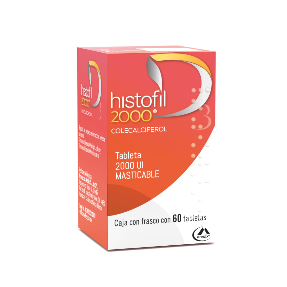 Histofil 2000 Ui 60 Tabletas Farmacias Klyns