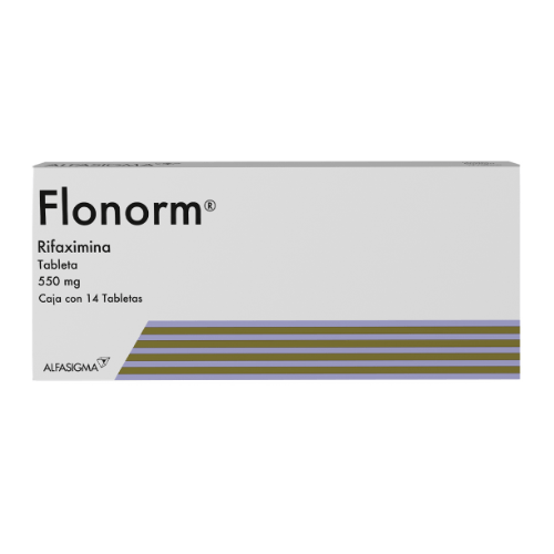 Flonorm 550 mg 14 Tabletas - Farmacias Klyns
