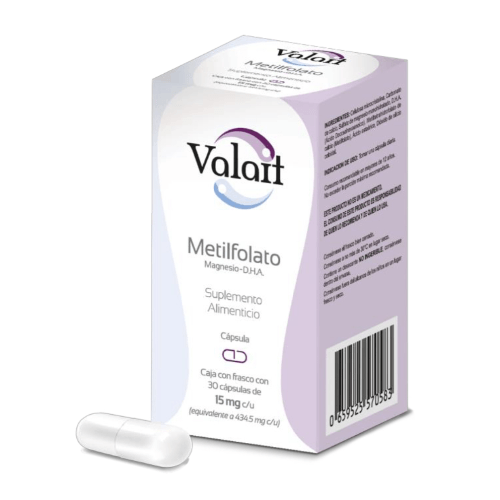 Valait 15 mg Suplemento Alimenticio 30 Capsulas - Farmacias Klyns