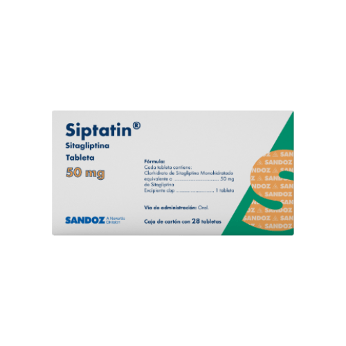 Siptatin 50 mg 28 Tabletas - Farmacias Klyns