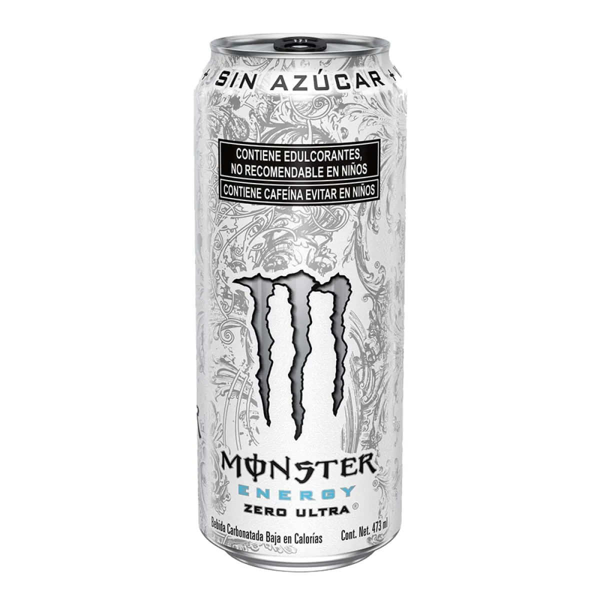 Monster Zero Ultra Bebida Energetica 473 mL - Farmacias Klyns