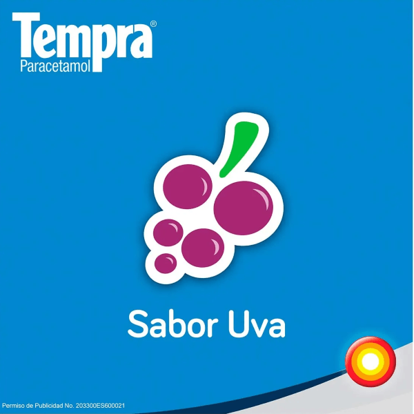 Tempra Solucion Pediatrica 100 mg / mL Frasco con 30 mL - Farmacias Klyns