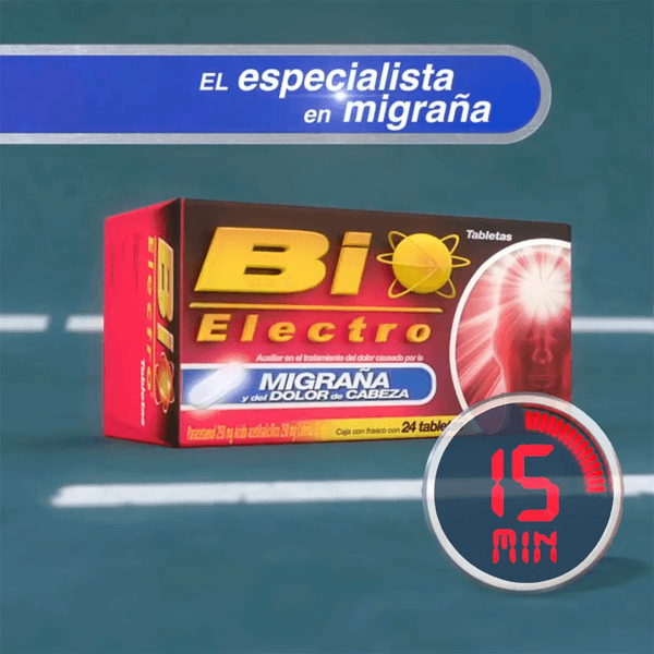 Bio Electro 250 mg / 65 mg 24 Tabletas - Farmacias Klyns