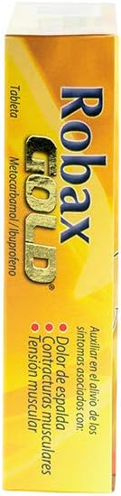 Robax Gold 500 mg / 200 mg 24 Tabletas - Farmacias Klyns