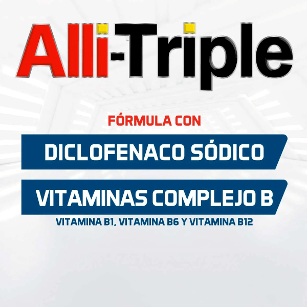 Alli-Triple 50 mg 20 Tabletas - Farmacias Klyns