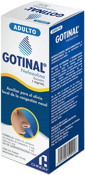 Gotinal Solucion 1 mg / mL Frasco con 15 mL - Farmacias Klyns