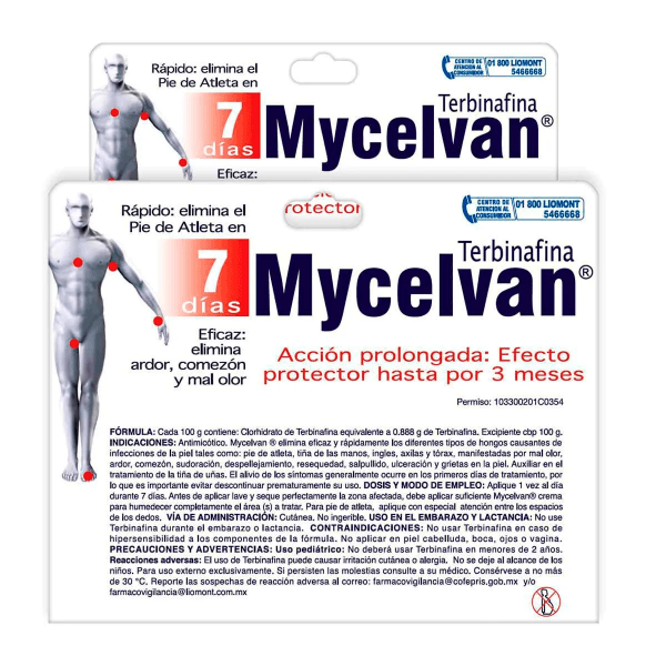 Mycelvan Crema Tubo con 30 g + 15 g Gratis - Farmacias Klyns