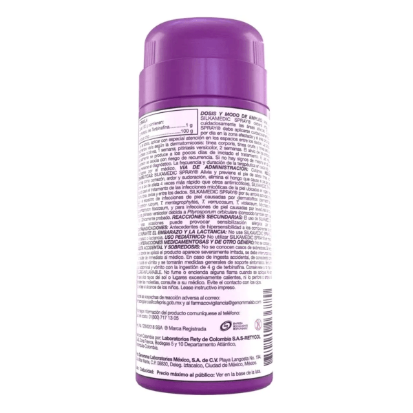 Silka Medic Spray Pie de Atleta 150 mL - Farmacias Klyns