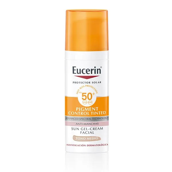 Eucerin Protector Solar Sun Pigment Control Tono Medio FPS50+ 50 mL ...